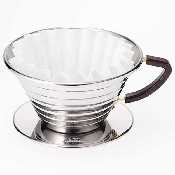 Kalita - Wave Stainless Steel Dripper - Amavida Coffee Roasters